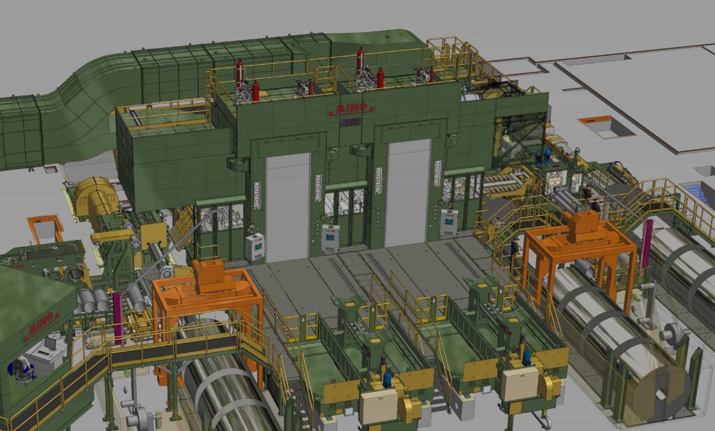 MINO's Two-Stand Six-High Reversing Mill: Steel Innovation